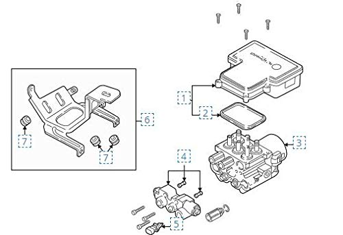 ABS Hydraulic Pump Assembly fits International 4700 (98-05). Replaces ...
